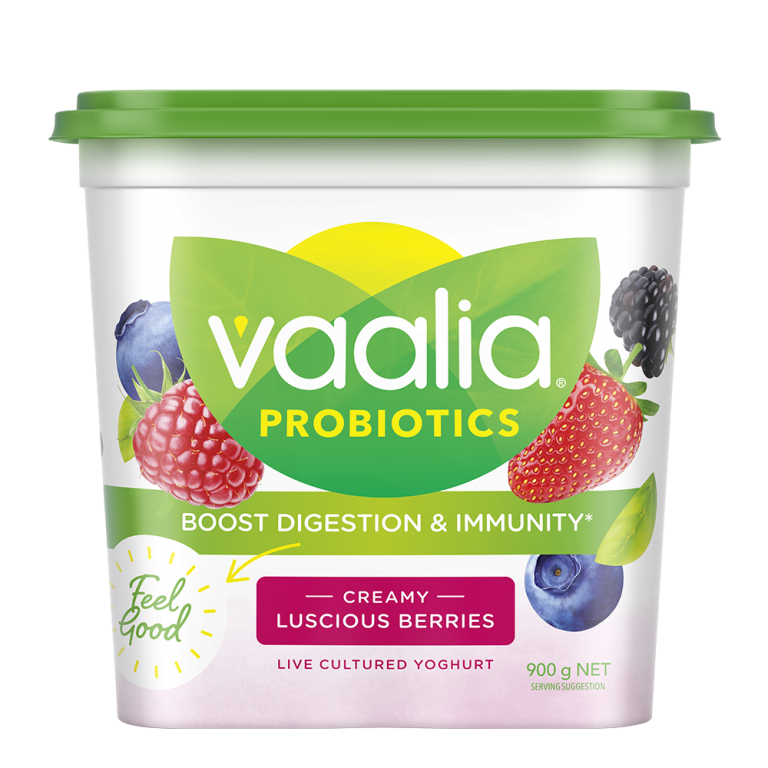 Vaalia Low Fat Luscious Berries Yoghurt 900g - Vaalia
